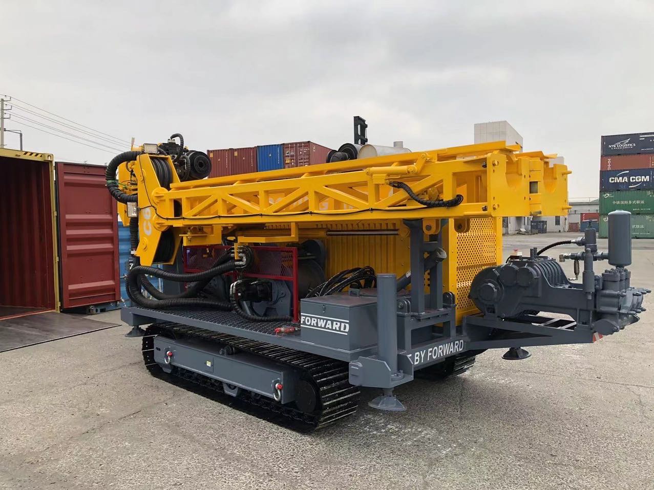 2 sets C6 coring rig delivery to America